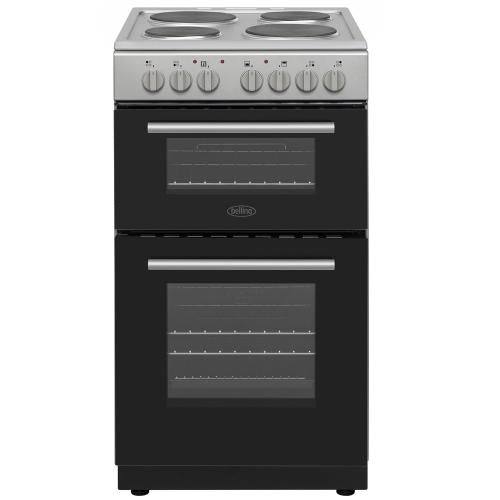 BELLING 50CM FREESTANDING SOLID PLATE COOKER SILVER - BFSE51DOSIL ...